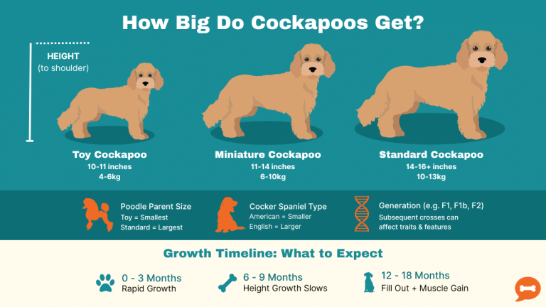 How Big Do Cockapoos Get? Size & Growth Guide by Type | FluffPost